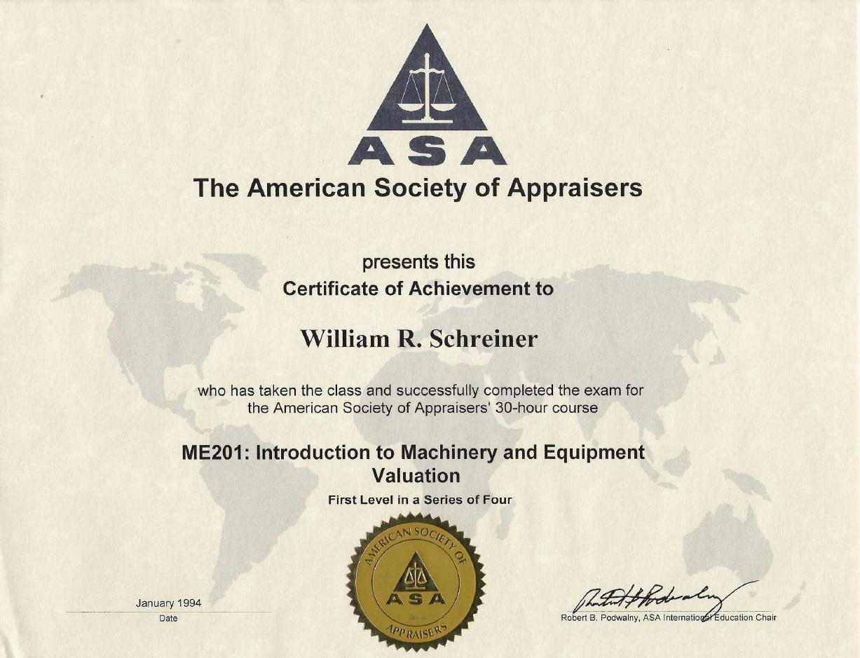 Machinery & Equipment Appraisals | Appraisers | Indianapolis, Indiana ...